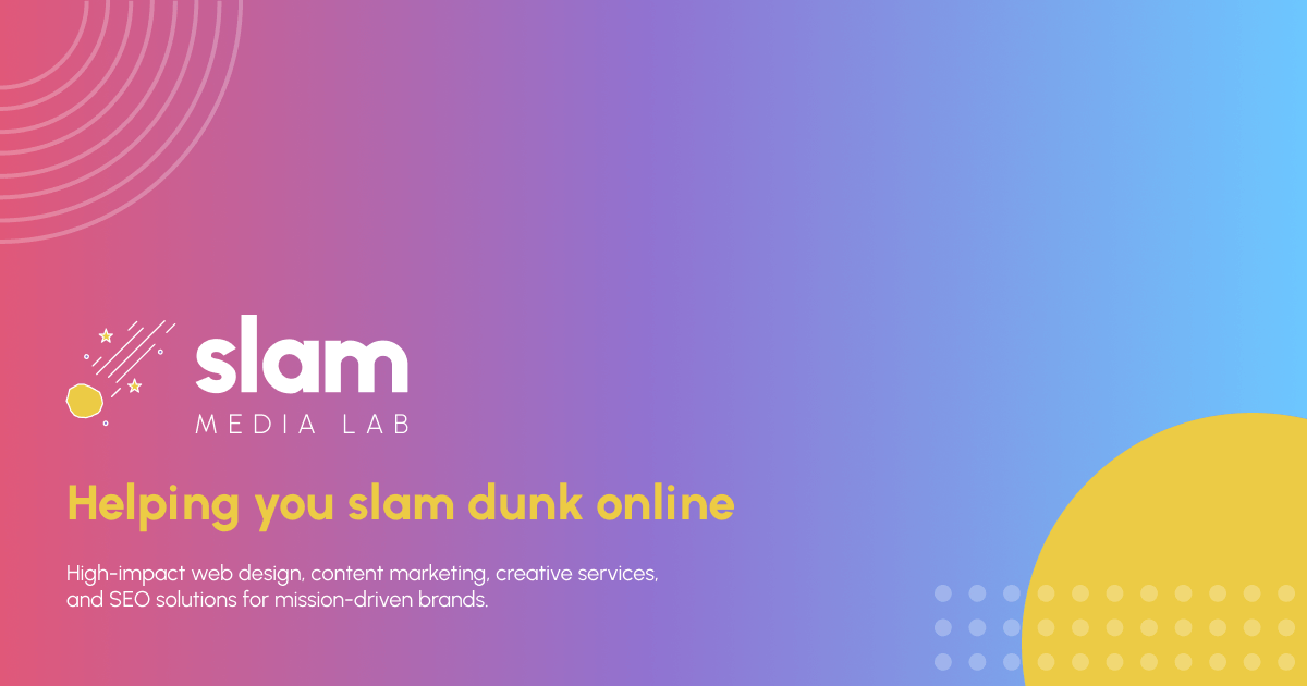 Webflow Design & Development | Slam Media Lab